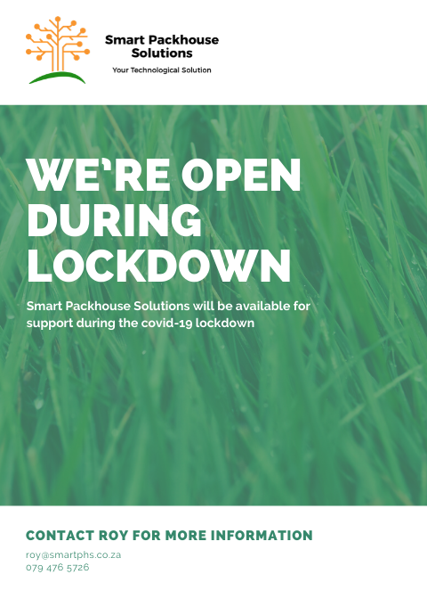 Smart Packhouse Solutions – Your Technological Solution